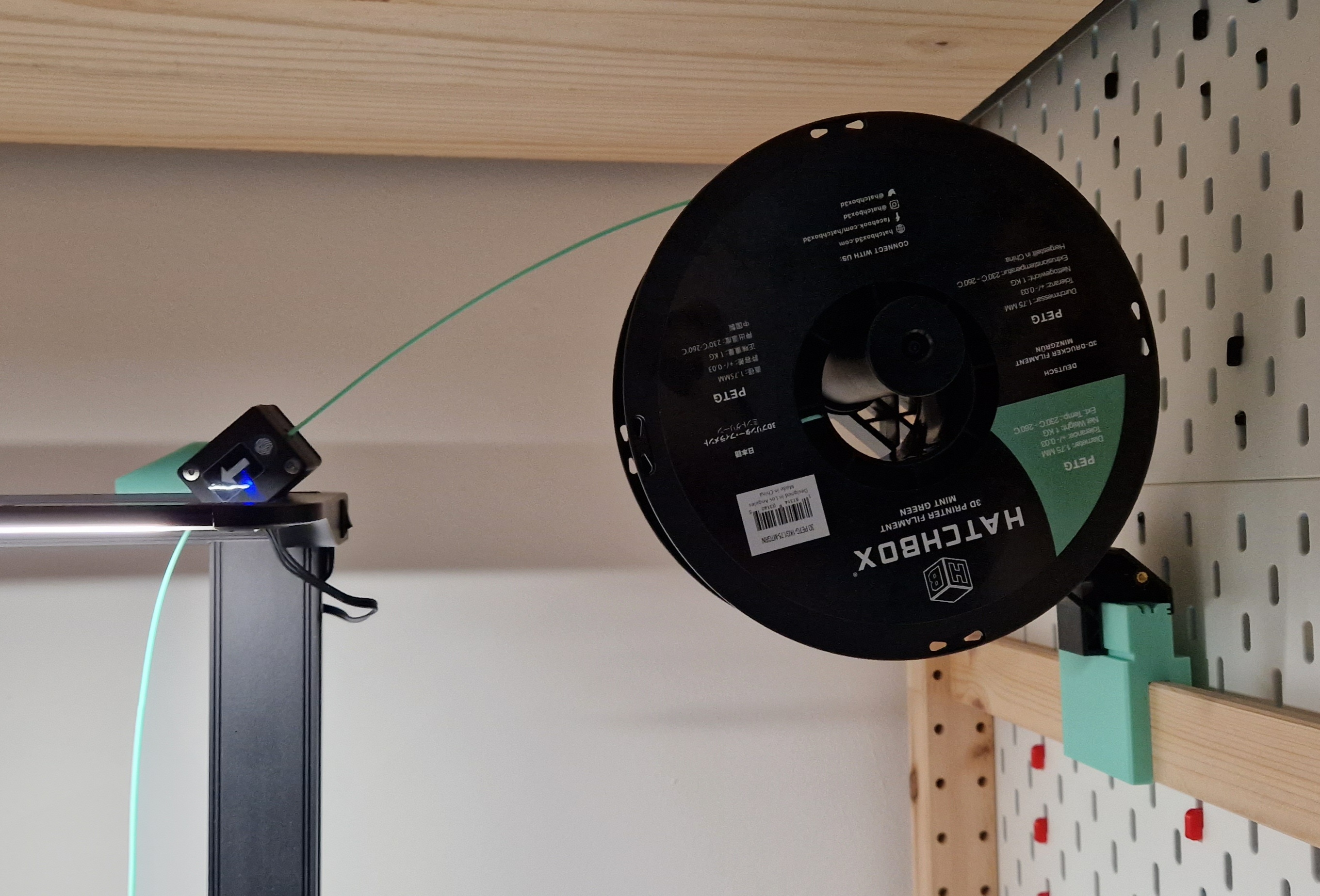 Ender 3 S1 Pro Ikea Ivar Spool Holder by Christine van den Bout ...