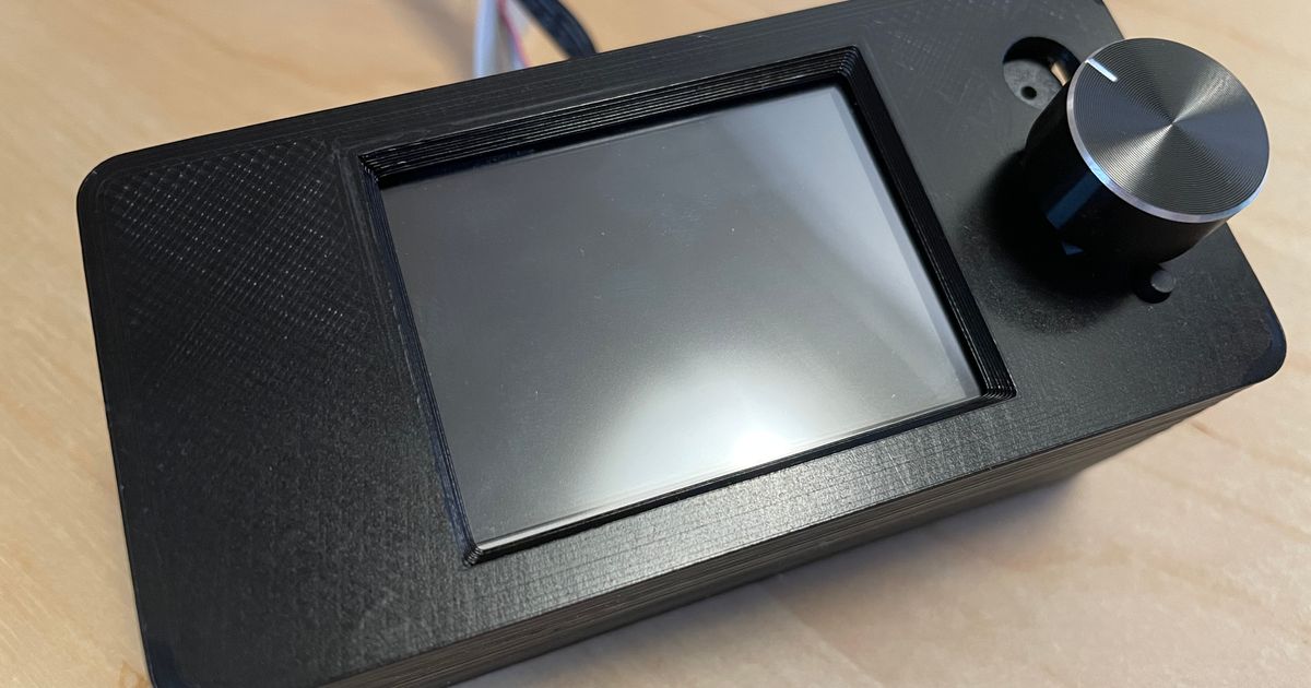 BigTreeTech TFT24 Angled Case by Tim | Download free STL model ...