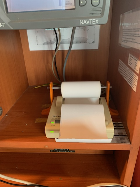 Navtex Printer DPU-414 paper roll holder by Mihai.T | Download free STL ...