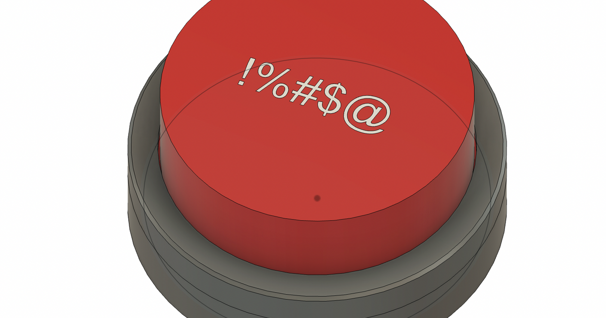 Rage Button!!! by Nicholas Ritacco | Download free STL model ...