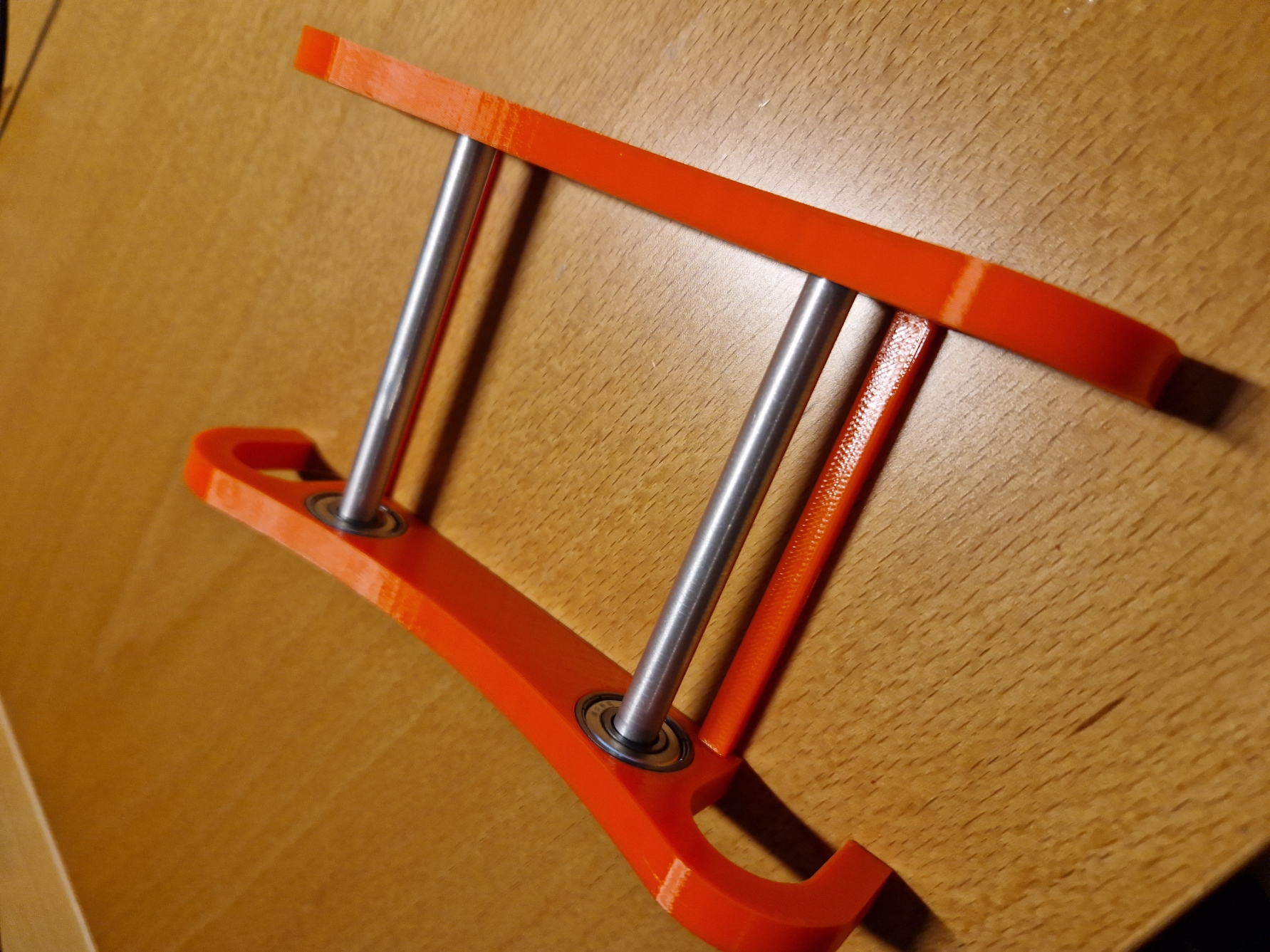 Filament roller low profile for RepBox with filament slide bars by echo ...