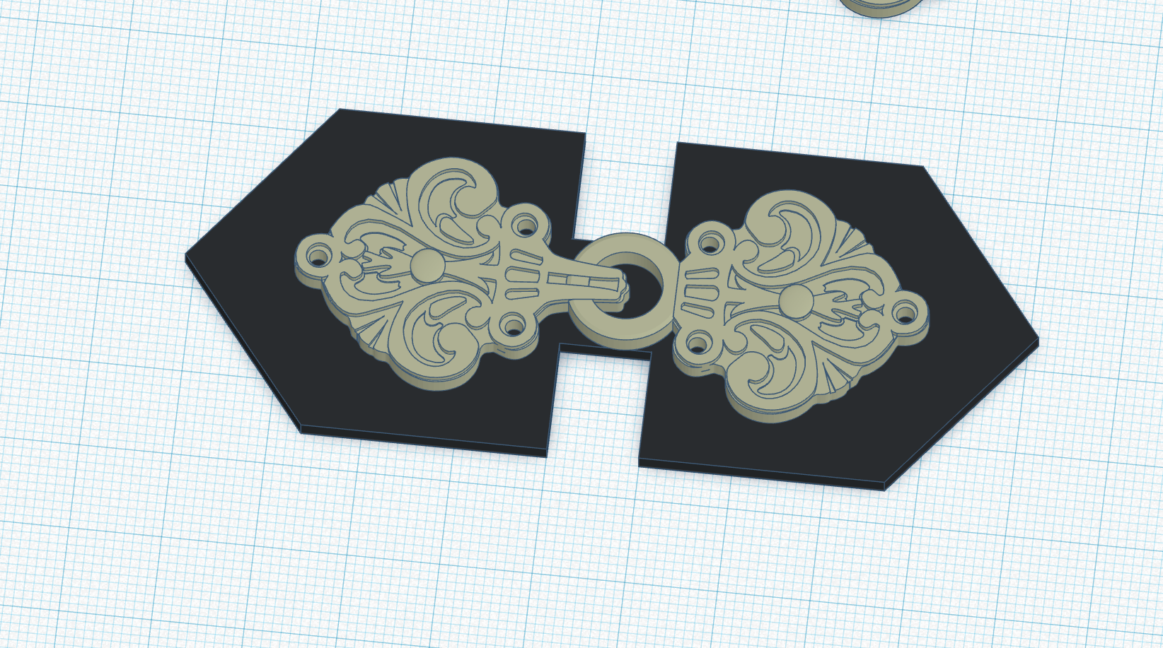 Baylan Skoll Back Clasp by crmccall | Download free STL model ...
