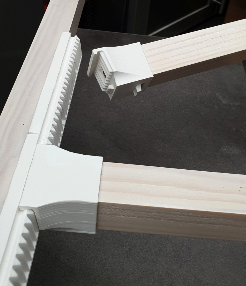 Removable Cross-bar for 25x25mm timber sections by Designed By Sheltie ...