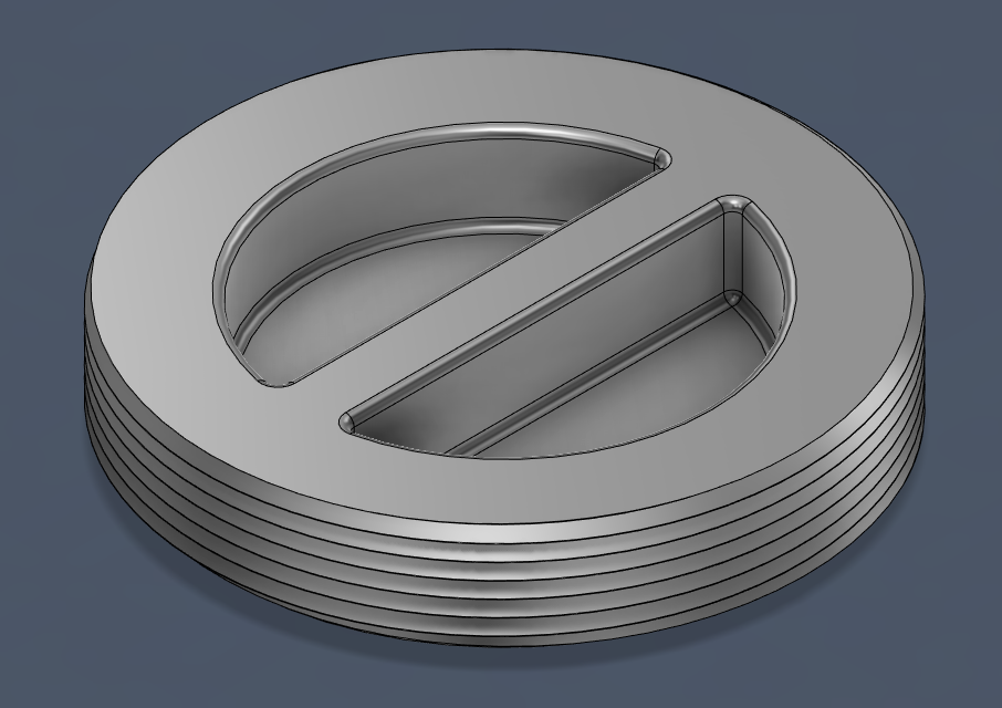 PVC Drain Plug - 4 Inch by dapostol73 | Download free STL model ...