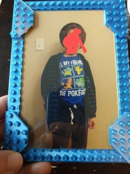 Lego Picture Frame by Paul | Download free STL model | Printables.com