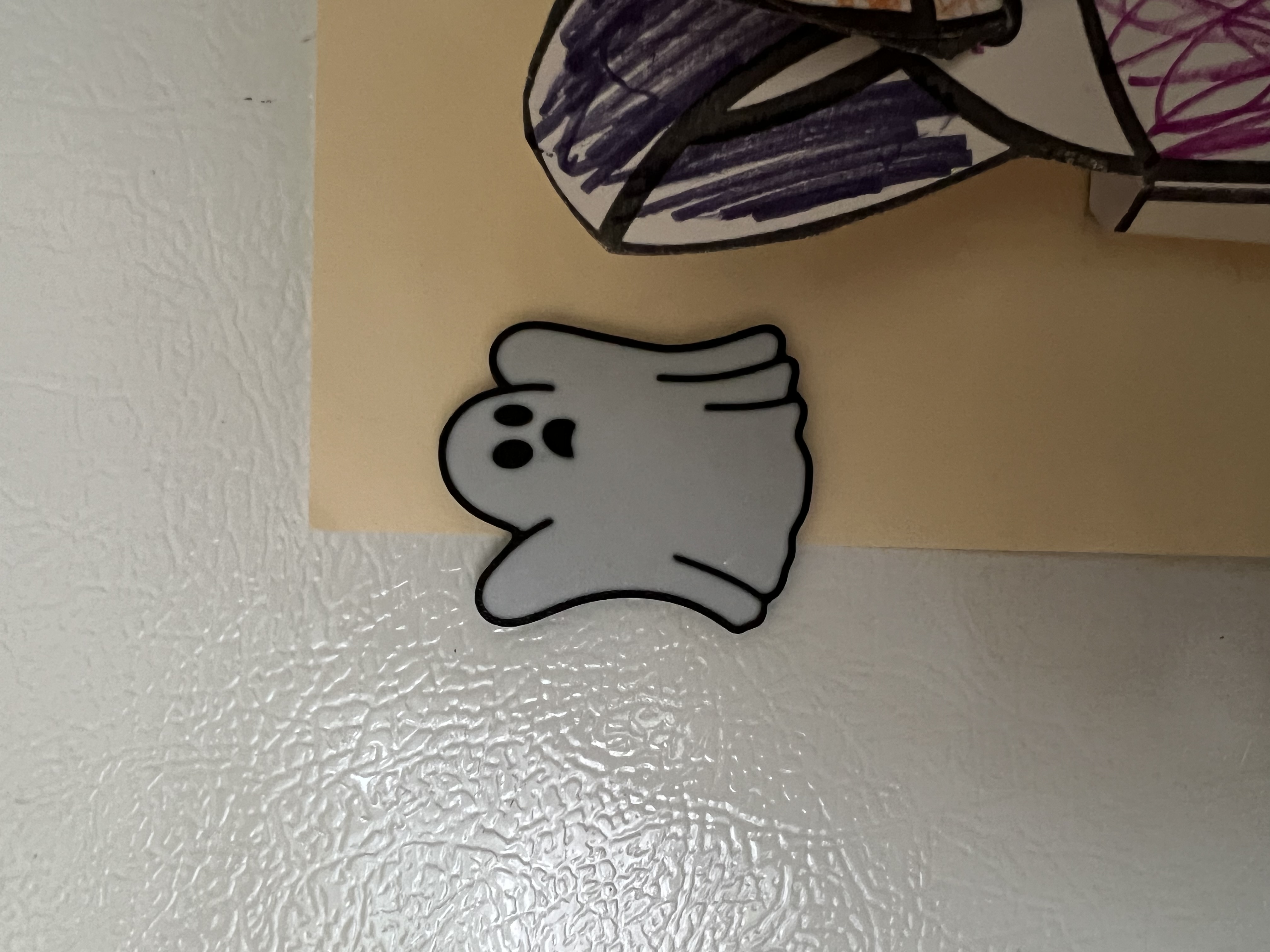 Spooked Ghost Magnet by NUKDDD | Download free STL model | Printables.com