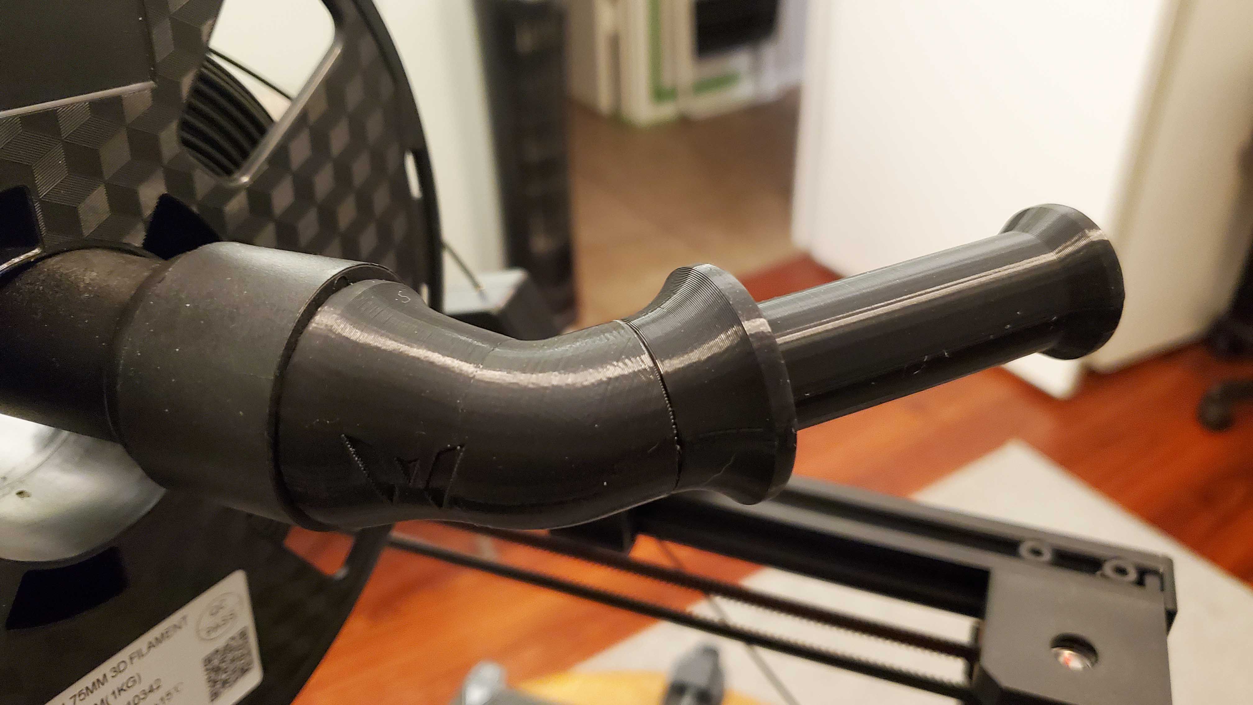 Canted Spool Arm by wiezzy | Download free STL model | Printables.com