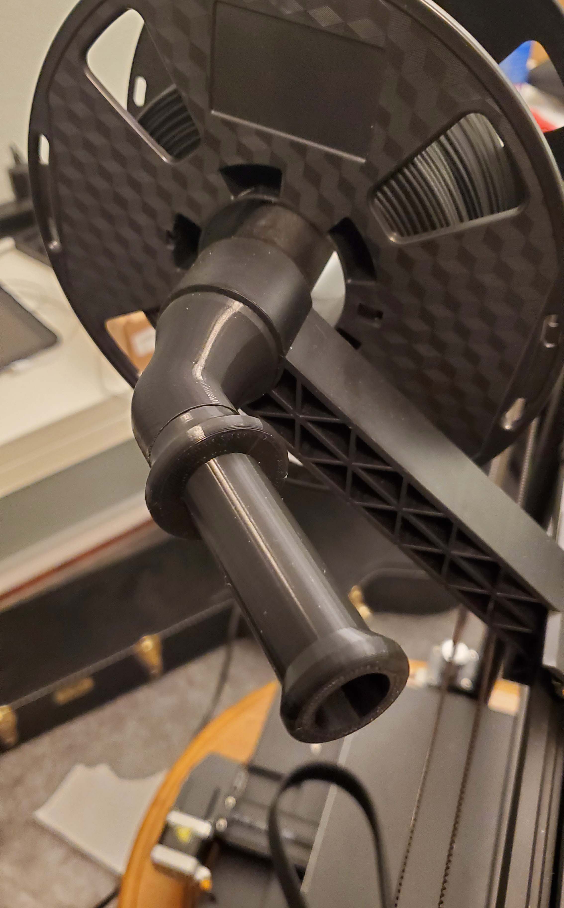 Canted Spool Arm by wiezzy | Download free STL model | Printables.com