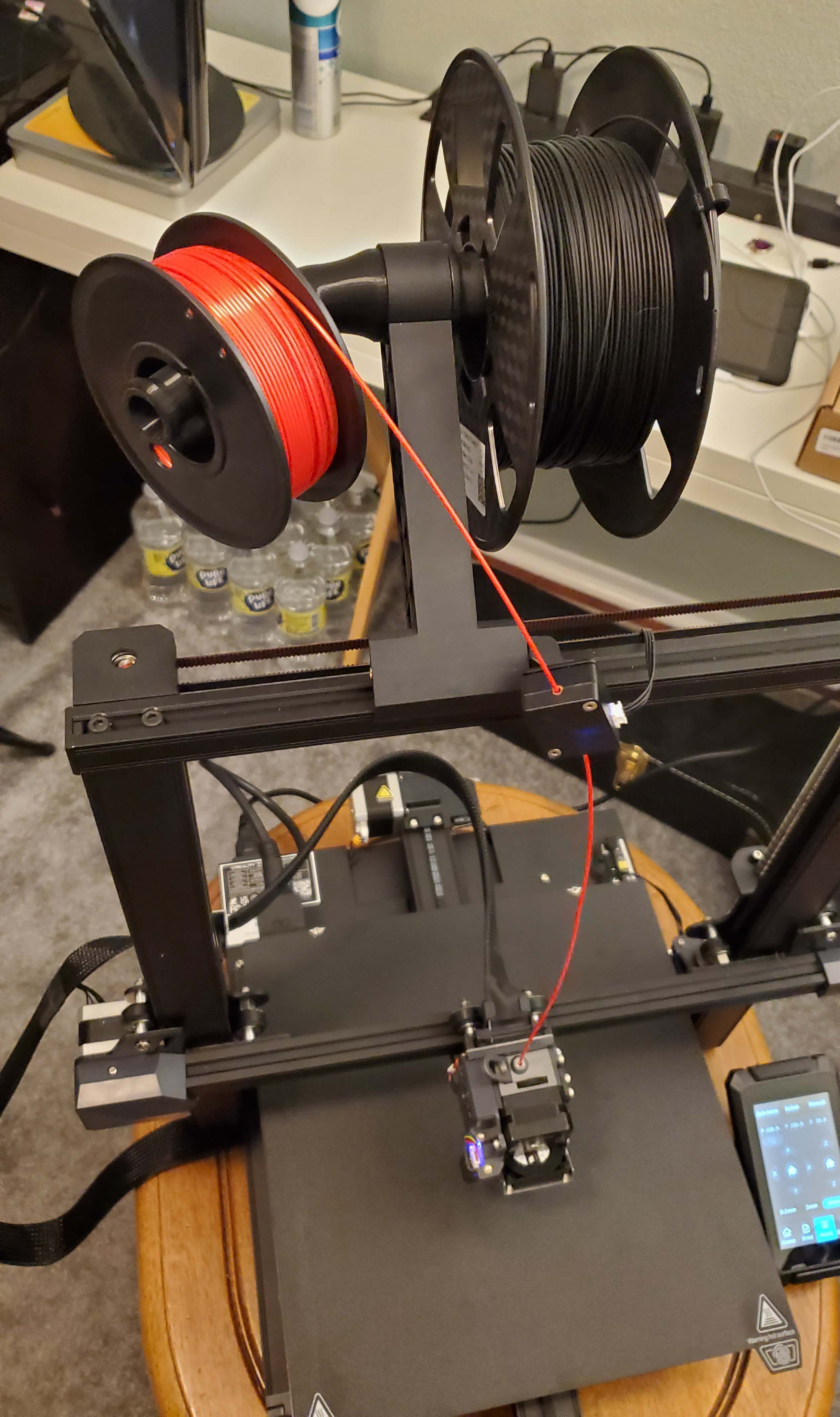 Canted Spool Arm by wiezzy | Download free STL model | Printables.com