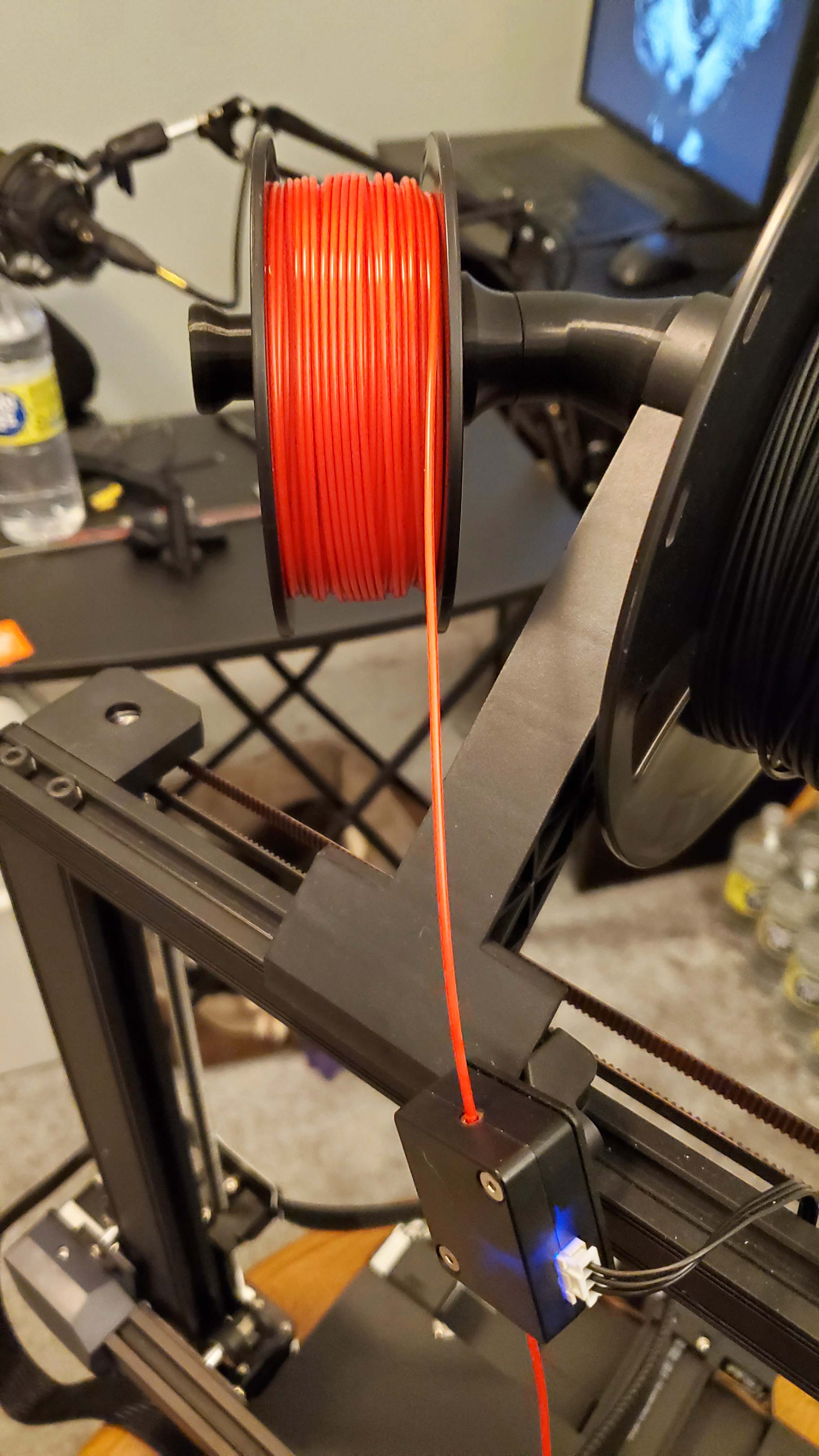 Canted Spool Arm by wiezzy | Download free STL model | Printables.com