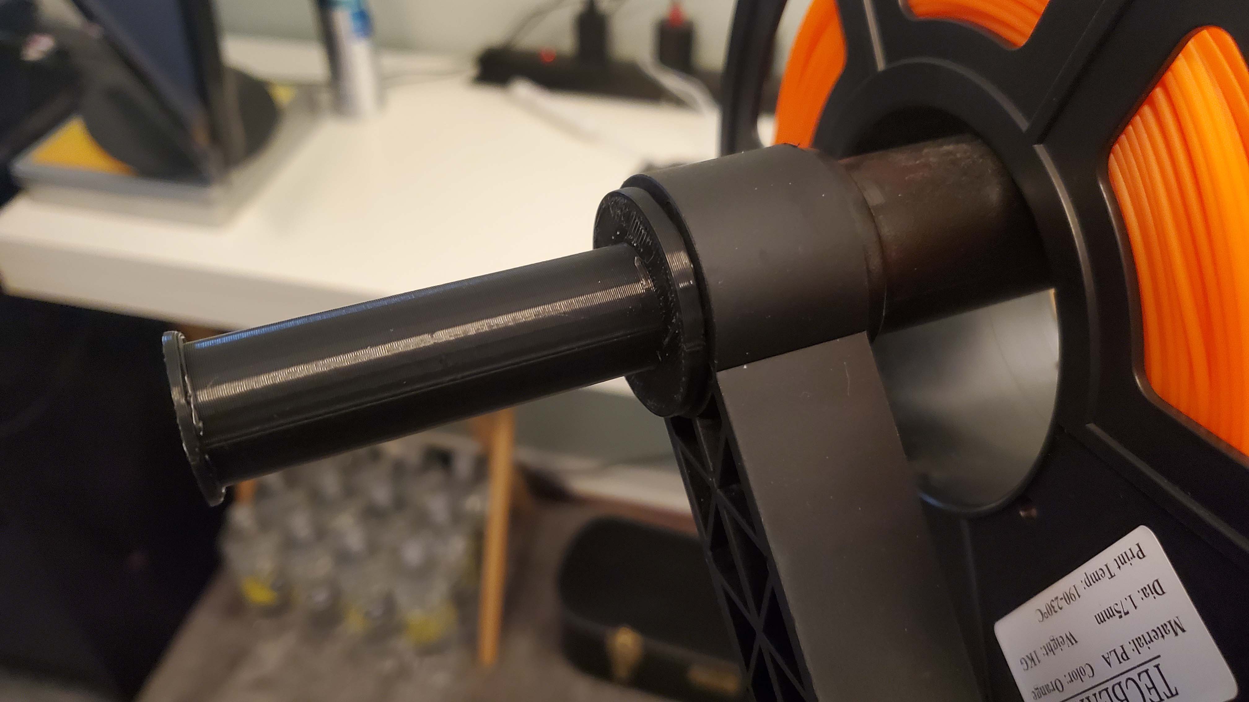 Canted Spool Arm by wiezzy | Download free STL model | Printables.com