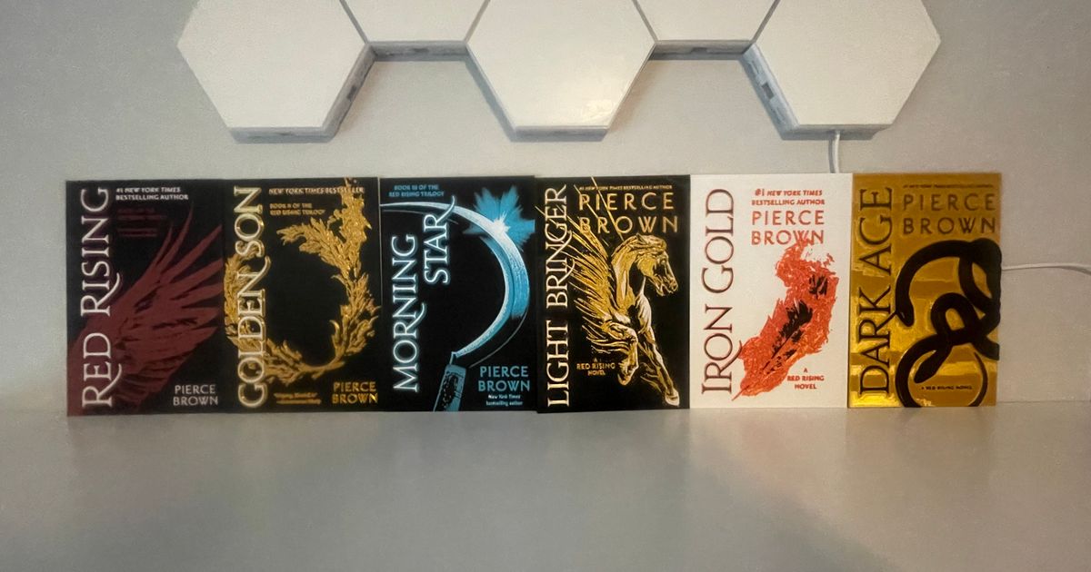 Red Rising Cover Art by Spencer Vallintine | Download free STL model ...