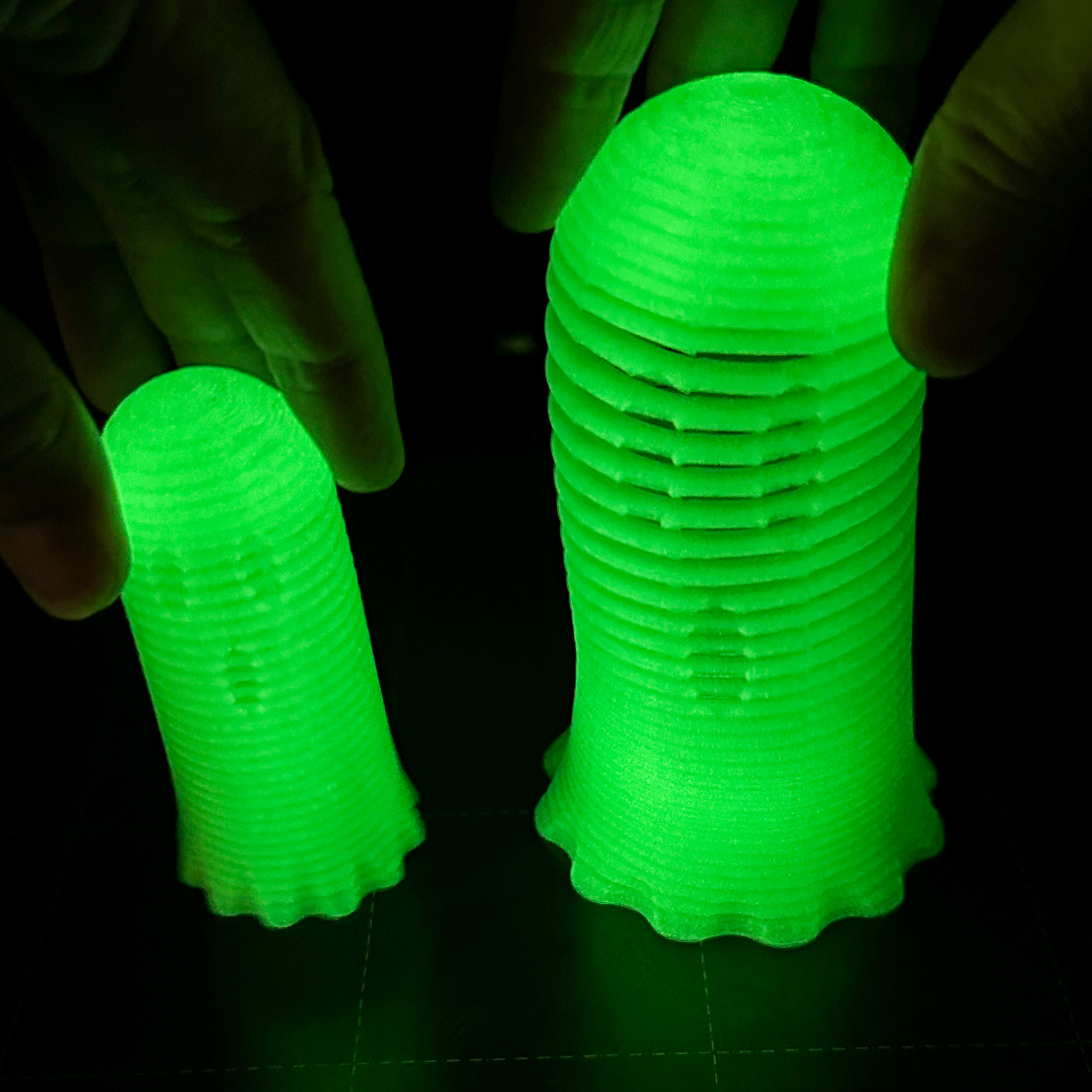 Stretchy Springy Ghosts (3 sizes) by 3DPmom | Download free STL model ...