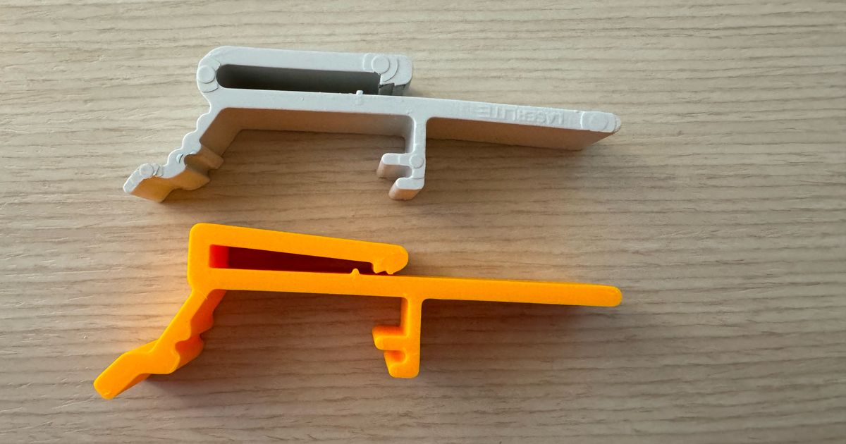 1-1/2 Inch Vertical Blind Dust Cover Valance Clip (Laserlite Replica ...