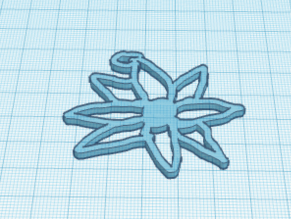 Flower key chain by Gibsonkd | Download free STL model | Printables.com