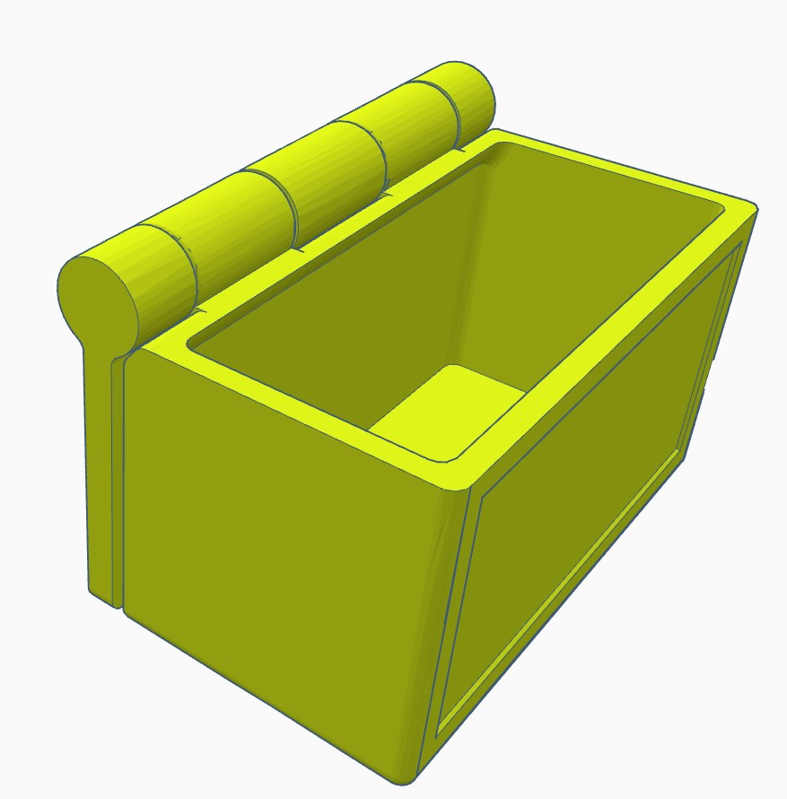 Hinged box with lid by Rob Beast (All Things STL) | Printables Store