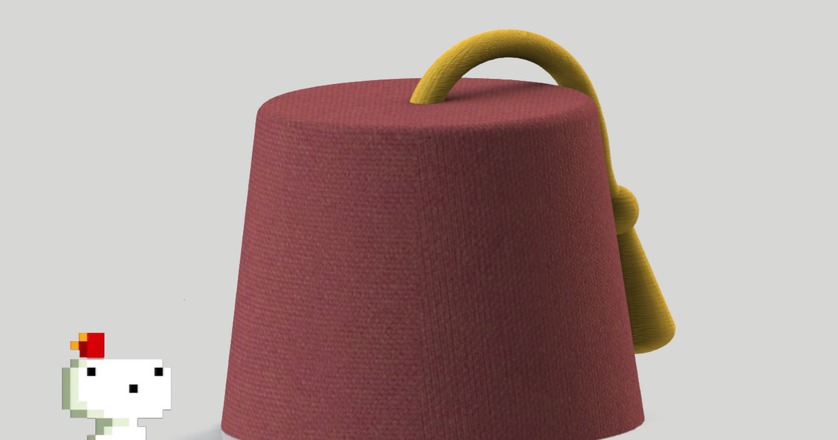 Just a FEZ by Esteban CHARDONNET | Download free STL model | Printables.com