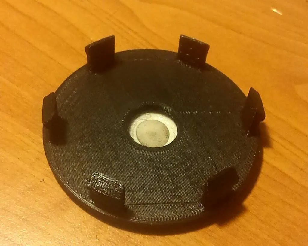 wheel center cap / cover by Voodoo | Download free STL model ...