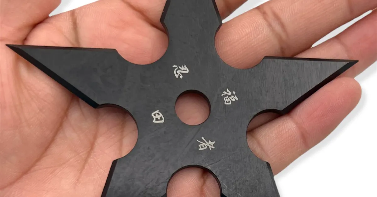 ninja star by game boss | Download free STL model | Printables.com