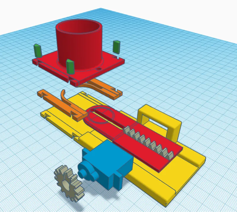 Automatic Disc Shooter With Arduino Ir Remote Control By Ralf D Müller Download Free Stl 