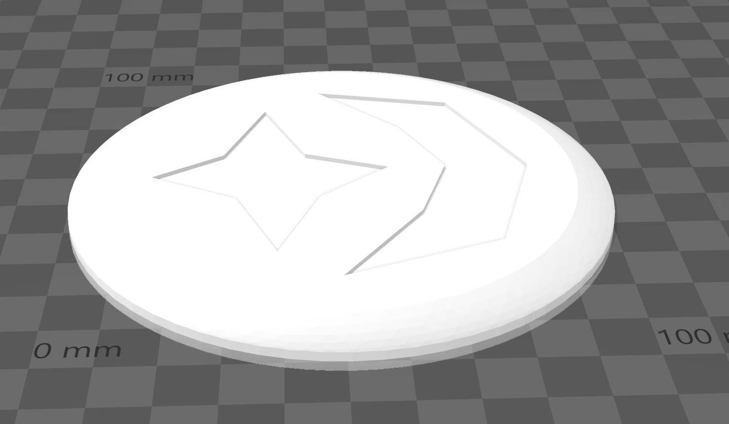 Runescape Coaster - Cosmic Rune by Crow | Download free STL model ...