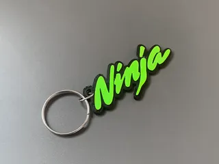 Kawasaki ninja keychain by Janeo | Download free STL model | Printables.com