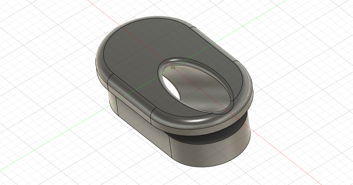 Grommet For Internal Cable Routing In Ns Fuzz 2020 By Anders Markoff Download Free Stl Model 