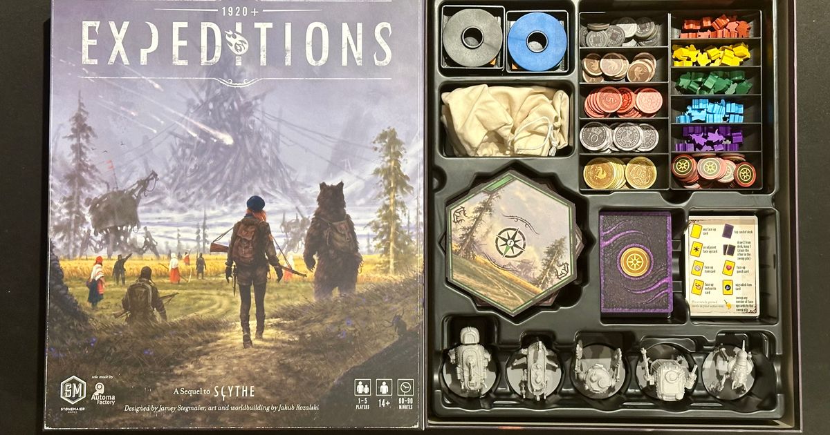 Expeditions Box Insert Pieces by olivvybee | Download free STL model ...