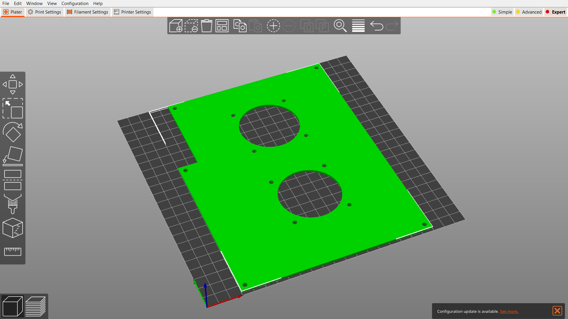 kobra max expansion bay v2 by PlasticBurners | Download free STL model ...