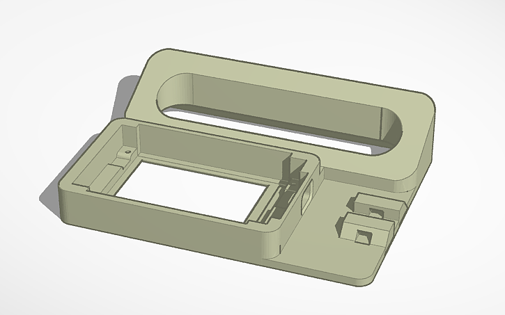 p1p 2.8" touch screen remix by cohen_fetters | Download free STL model ...