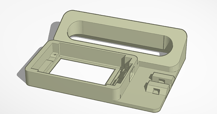 p1p 2.8" touch screen remix by cohen_fetters | Download free STL model ...