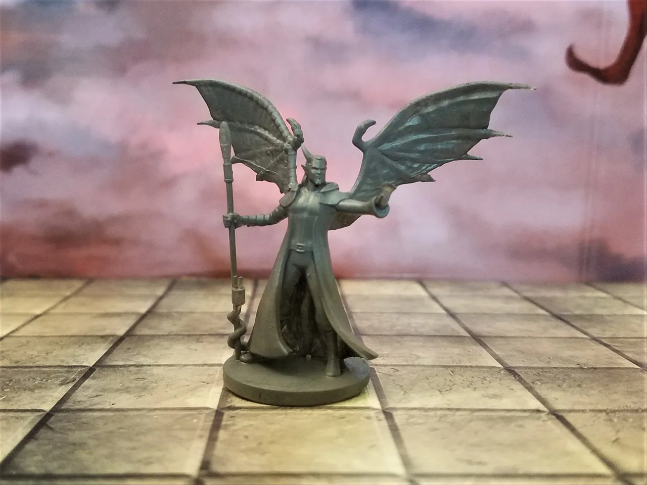 Dragonborn Warlock Mini