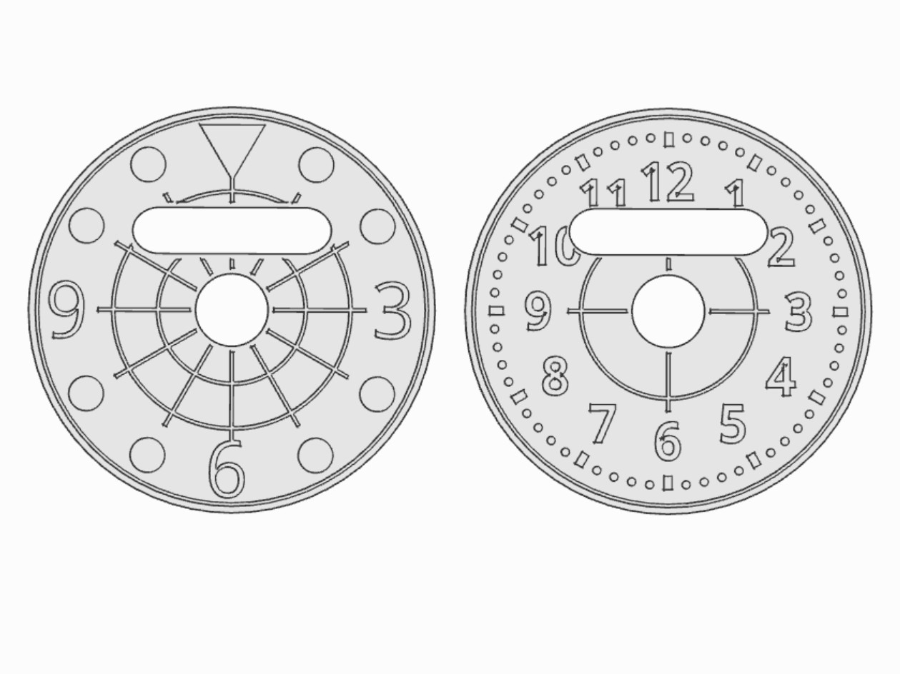 World Clock with 3 Time Zones by Bootjevaarder | Download free STL ...