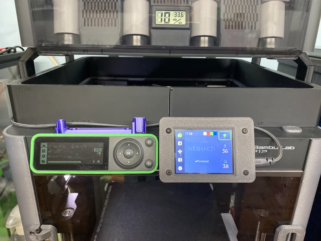 X Touch 2.8 screen mount by MDFPereira | Download free STL model ...