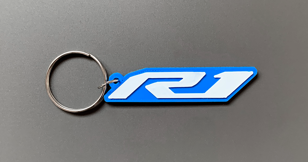 Yamaha R1 keychain by Janeo | Download free STL model | Printables.com