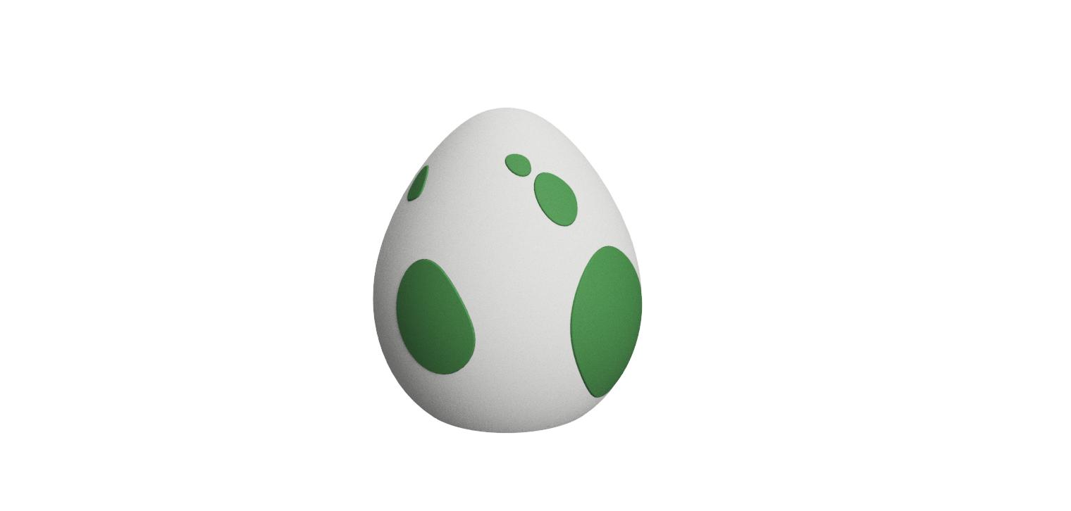 Pokemon Egg / mono Color Print by Waikikiprod | Download free STL model ...