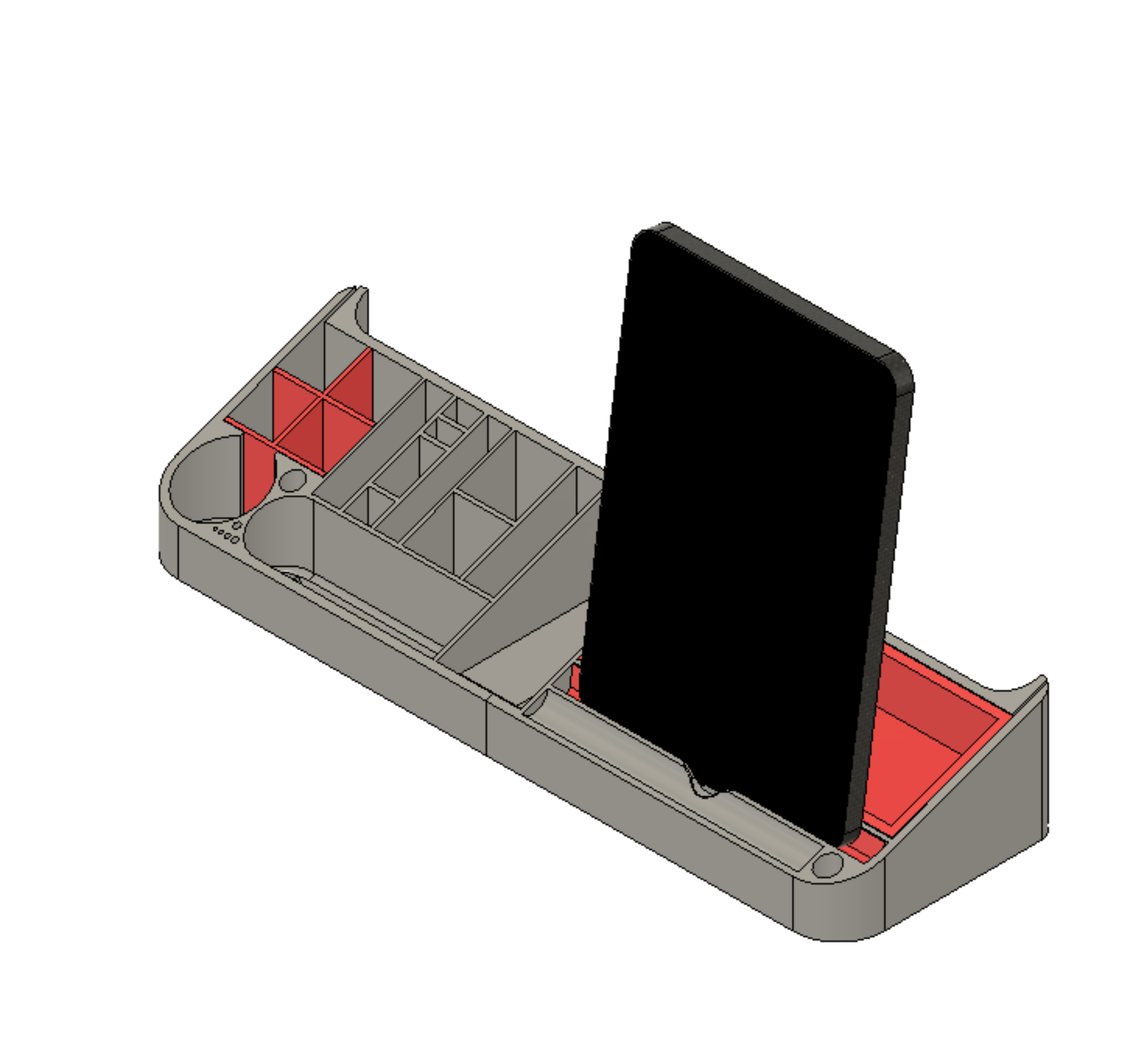 Bambu Lab Top Tool Storage and phone/tablet dock - Optimised For P ...