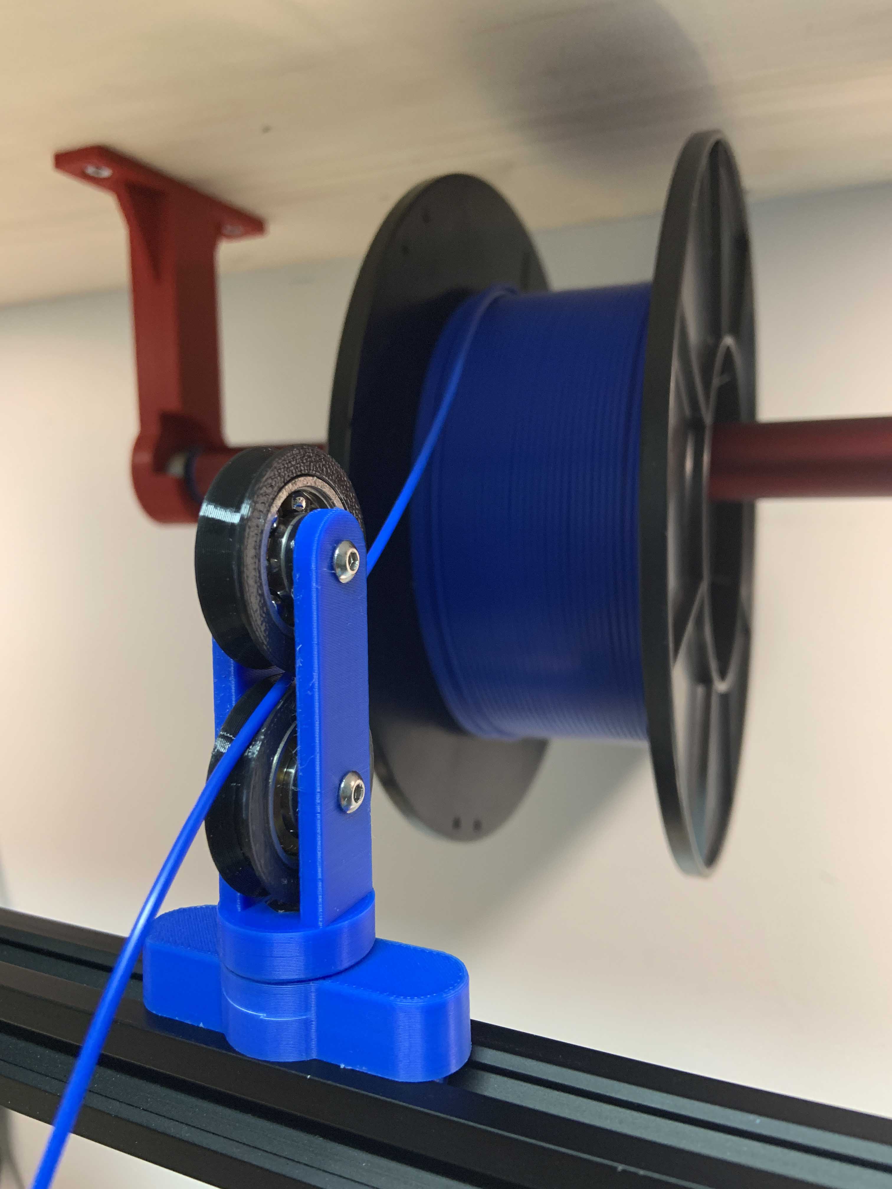 Filament Guide-Multi Directional-Dual Wheel by 0mbr4 | Download free ...