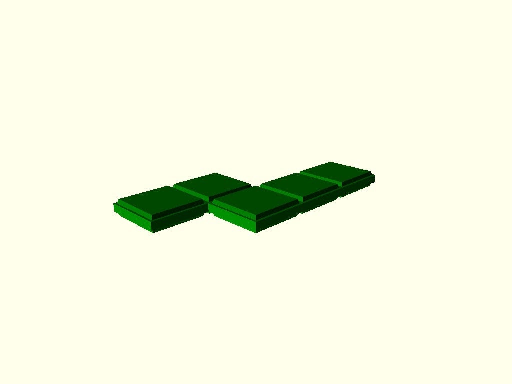 Customizable Blokus Piece by adcurtin | Download free STL model ...