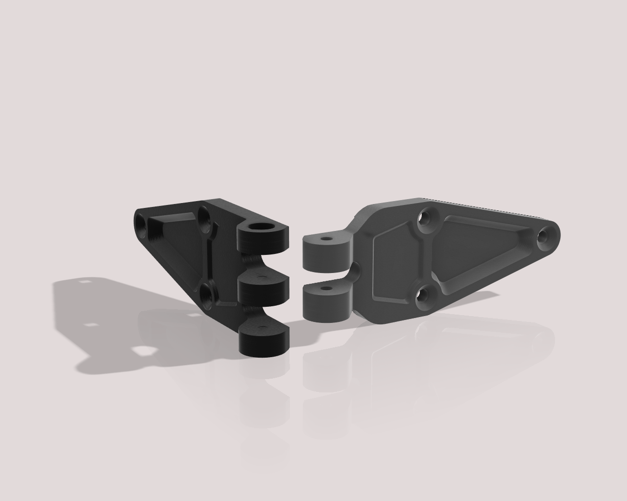 270° Hinge with M3 pivot by Leo | Download free STL model | Printables.com