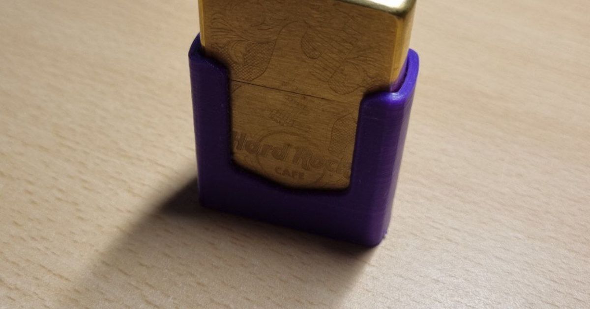Zippo belt clip by MFM15 | Download free STL model | Printables.com