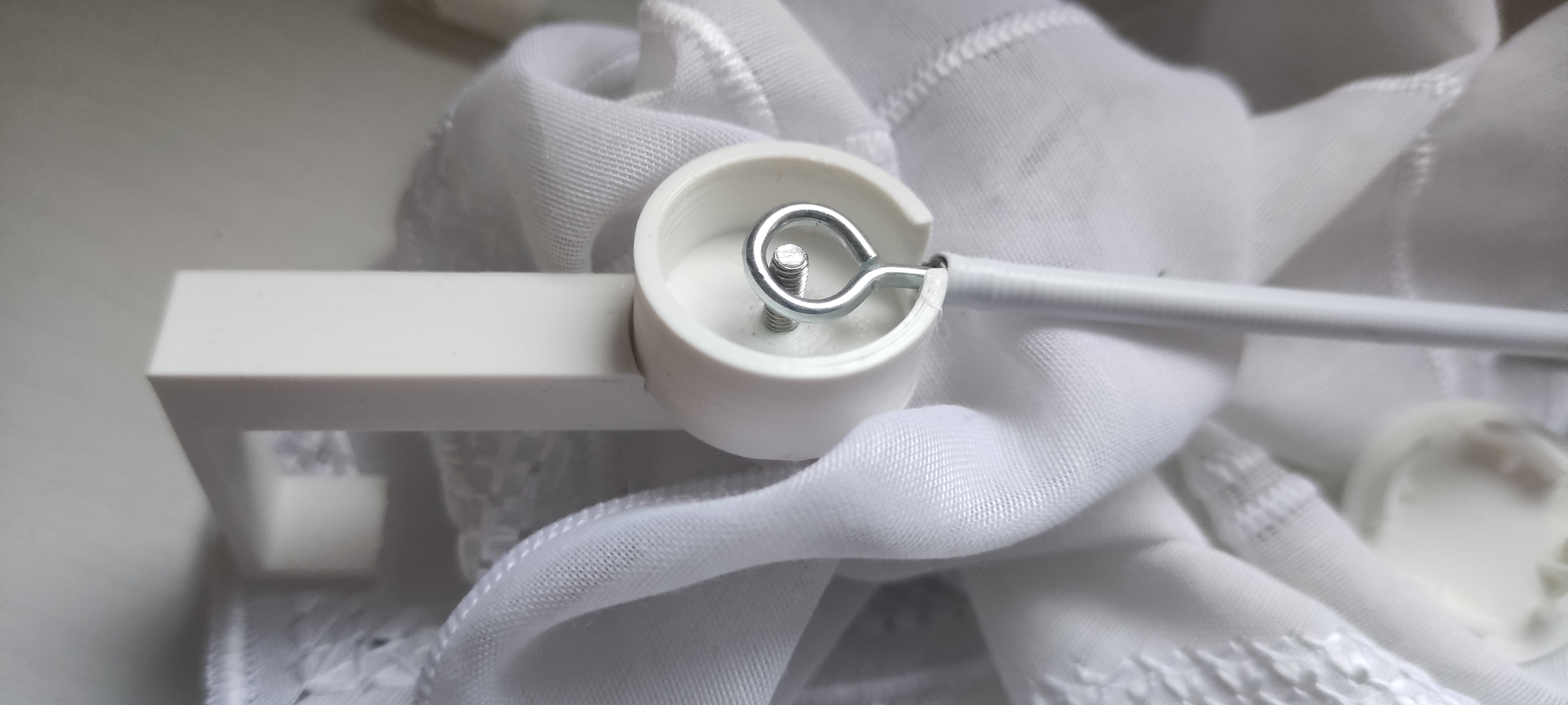 Curtain Wire Fastening by h3nk | Download free STL model | Printables.com