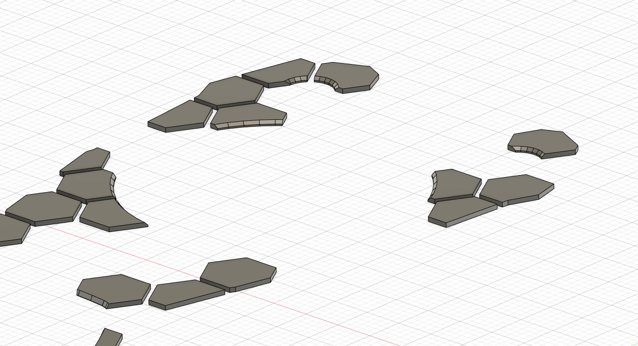 Stealthburner HEX-Pattern with bevel by WTL V-Railers | Download free ...