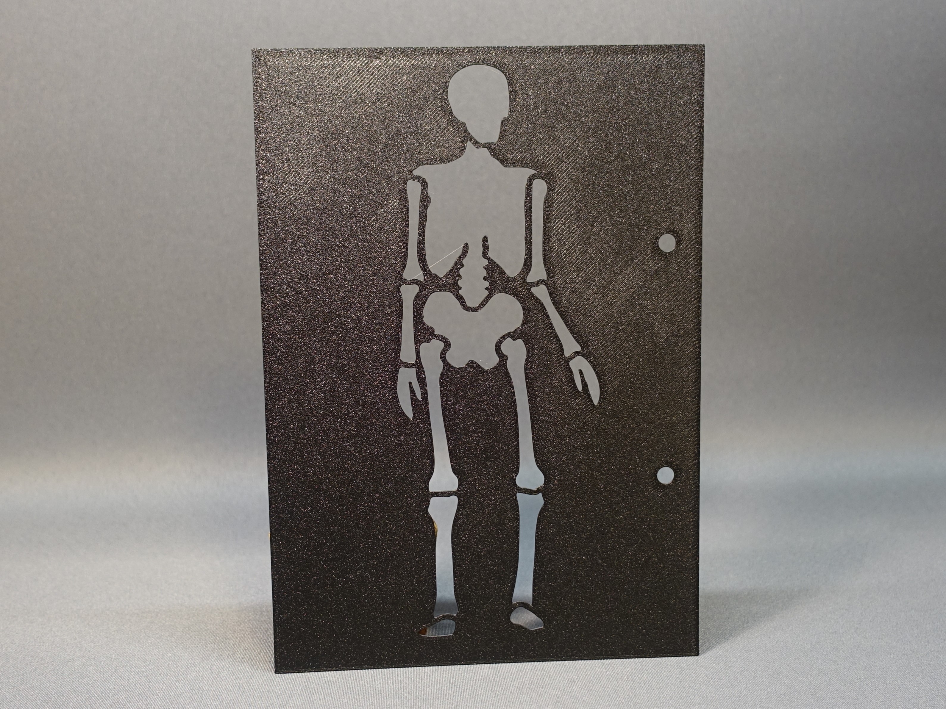 Full Skeleton - Stencil by Tridense | Download free STL model ...