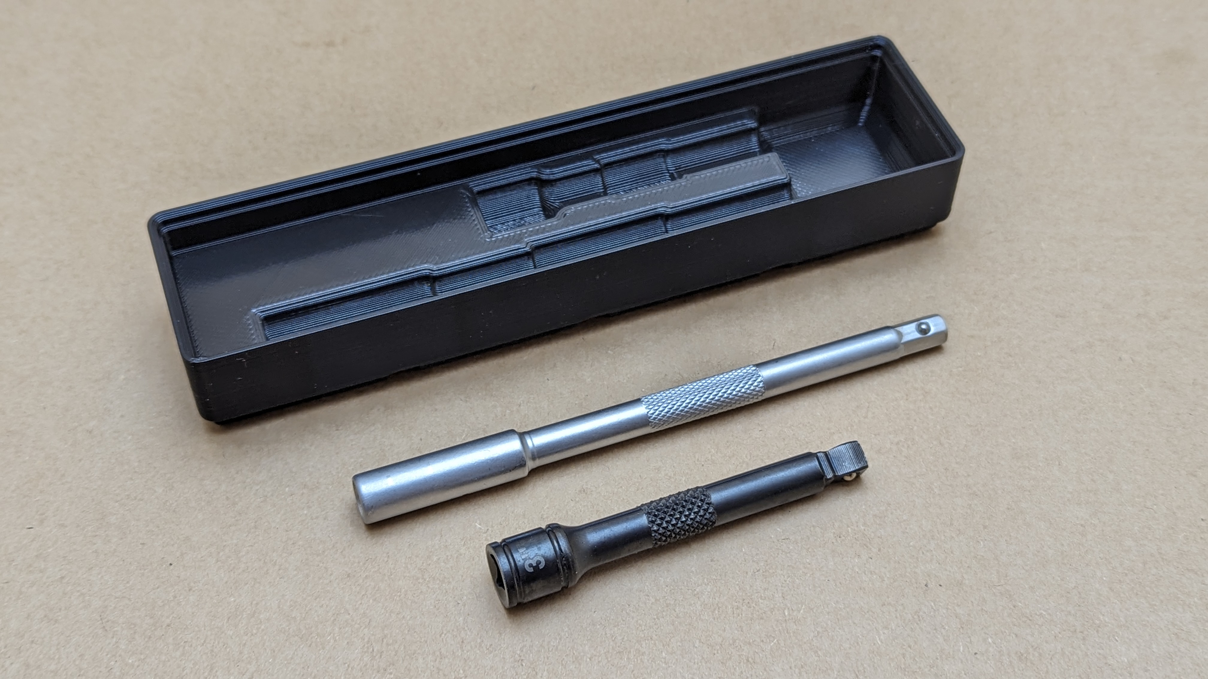Gridfinity Extension Holder for Husky Ratchet and Screwdriver by ...