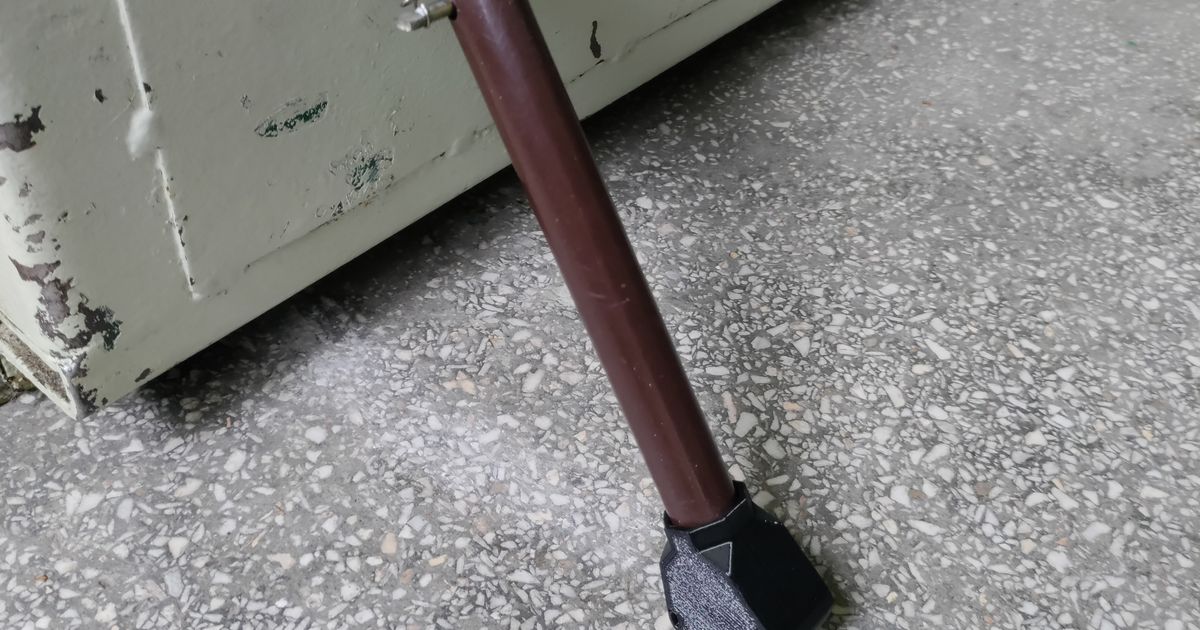 Rubber foot for 18mm spring door stop with whack noise damper by Loosiu ...