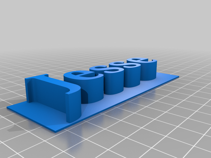 Customizable Nameplates by Pillowheadzz | Download free STL model ...