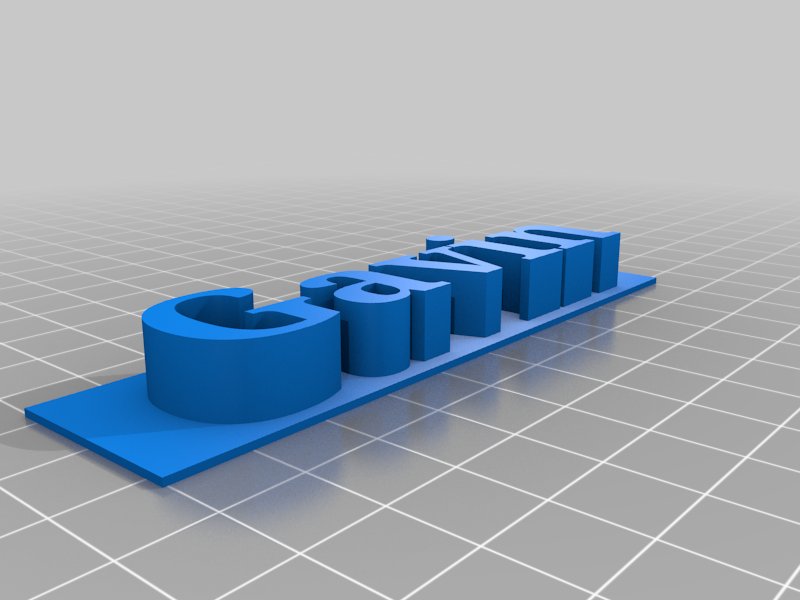 Customizable Nameplates by Pillowheadzz | Download free STL model ...