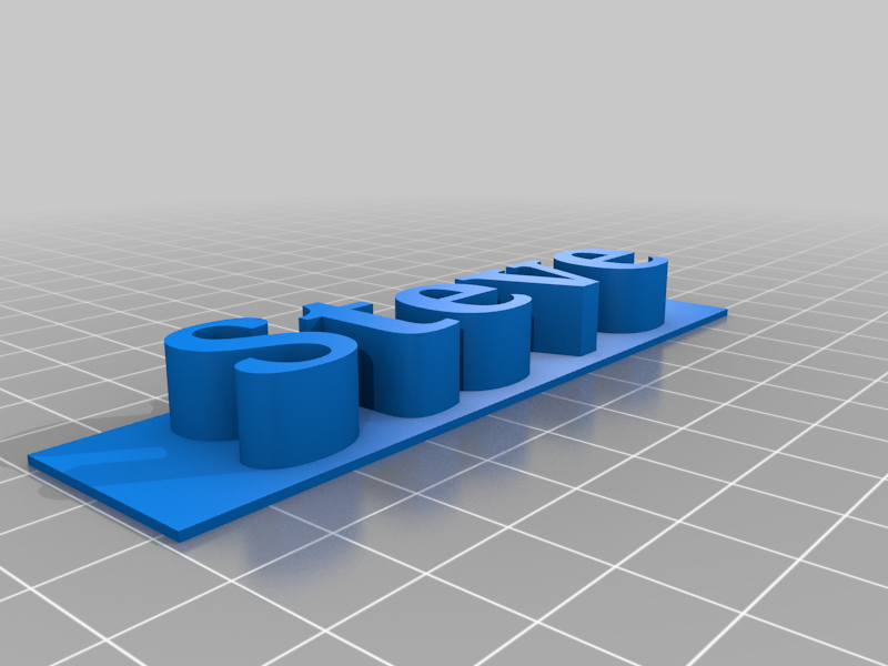 Customizable Nameplates by Pillowheadzz | Download free STL model ...