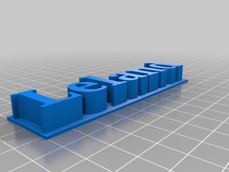 Customizable Nameplates by Pillowheadzz | Download free STL model ...